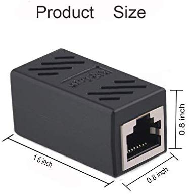 X10 Coupleur RJ45 Cat 5 6 7 Connecteur Réseau Ethernet Adaptateur Feme ...